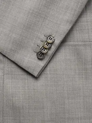 Brioni Soffio Wool And Silk-blend Blazer