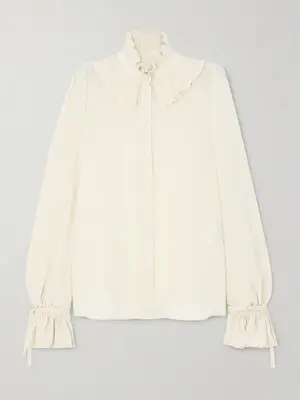 Valentino Garavani Pleated Tops