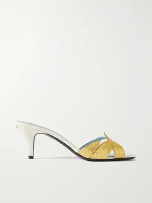 Valentino Garavani Leather Caged Sandals