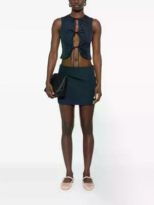 ALFIE Valletta Mini Skirt - Blue