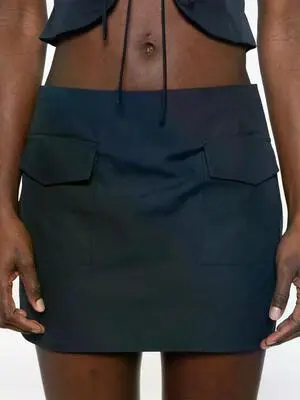 ALFIE Valletta Mini Skirt - Blue