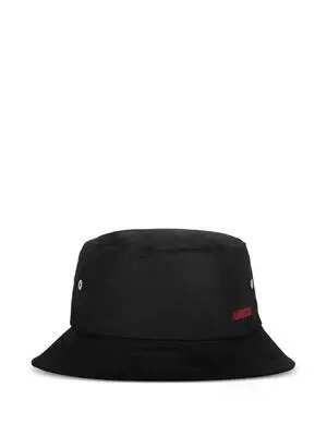 AMBUSH Logo-detail Bucket Hat - Black