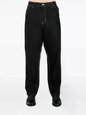 Carhartt Work In Progress Single Knee Jeans With Contrast Stitching