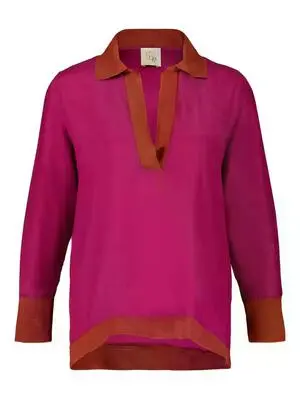 PAULA Diane Silk Top - Pink