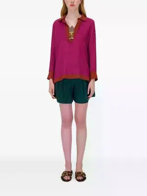 PAULA Diane Silk Top - Pink