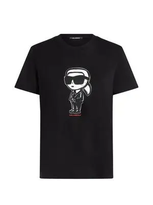 Karl Lagerfeld Ikon T-shirt - Black
