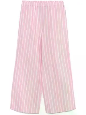 WOERA Striped Trousers