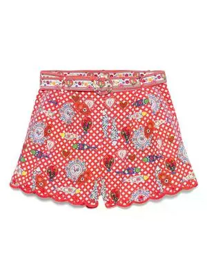 Camilla Button Detailed Shorts For Women
