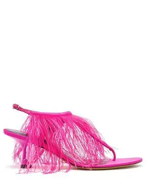 Proenza Schouler Feathered Sandals For Women