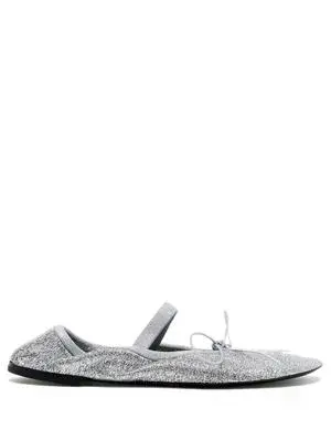 Proenza Schouler Silver Tone Flats For Women