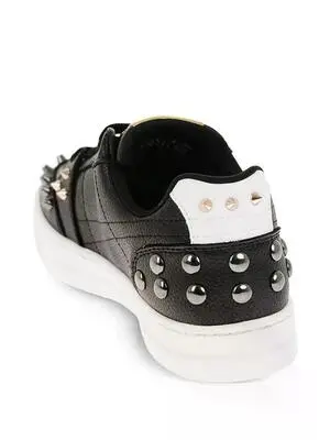 Versace Court 88 Studded Leather Sneakers