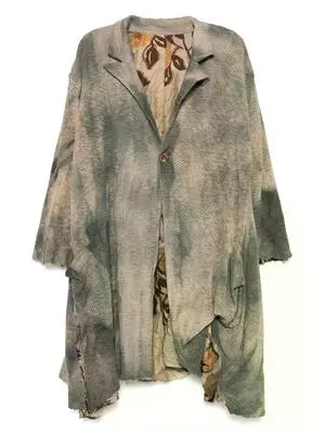 CHIAHUNG SU Dyed Mesh Coat