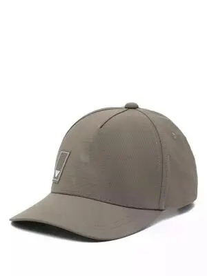 Emporio Armani Logo-patch Baseball Cap - Green