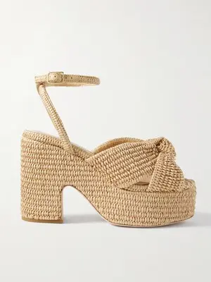 Loeffler Randall Raffia Sandals For Women