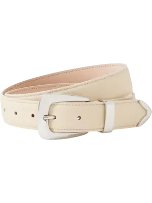 KHAITE KHAITE Benny Textured-Leather Belt