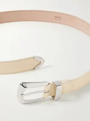 Khaite Benny Textured-leather Belt