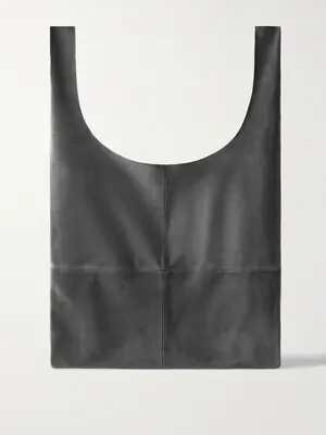 CORTANA U Xl Debossed Suede Shoulder Bag
