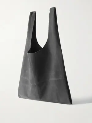 CORTANA U Xl Debossed Suede Shoulder Bag