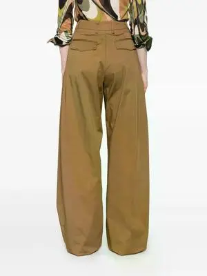 THELATEST Poplin Trousers - Brown