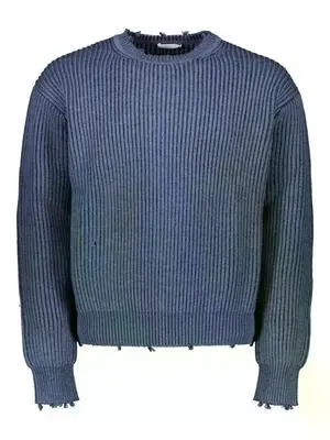 John Elliott Ribbed Cropped Sweater