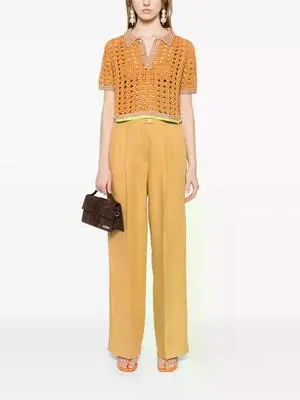 FORTE_FORTE Linen Darted Trousers