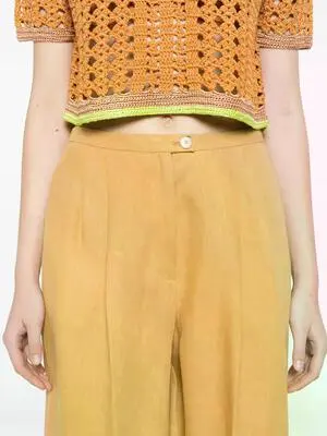 FORTE_FORTE Linen Darted Trousers