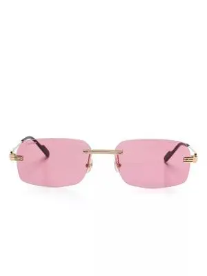 CARTIER Rimless Sunglasses - Gold