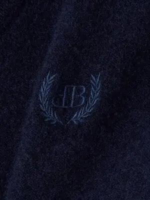 Balenciaga Embroidered Cashmere And Wool-blend Sweater