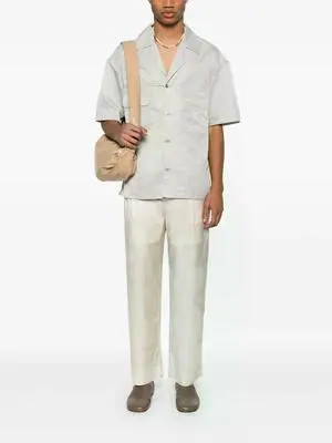 FENG CHEN WANG Logo-embroidered Shirt