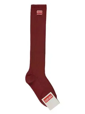 Kenzo Cotton-blend Socks - Brown