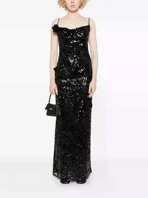 Coperni X Disney Sequin-embellished Maxi Dress
