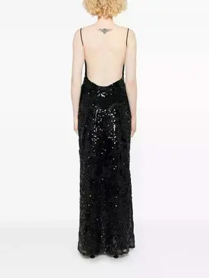Coperni X Disney Sequin-embellished Maxi Dress