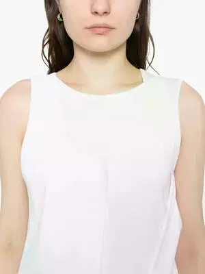 MOOHONG Cutting Draped Sleeveless Top