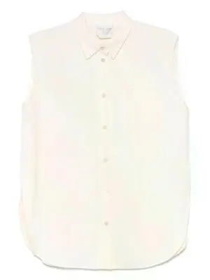 FORTE_FORTE Slubbed Shirt - Neutrals