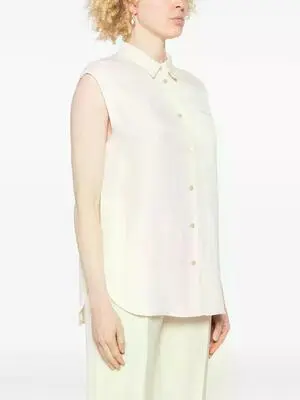 FORTE_FORTE Slubbed Shirt - Neutrals