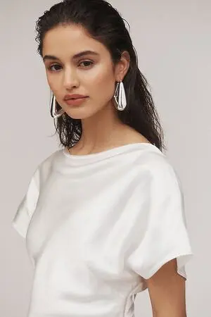 acler ramshaw draped satin mini dress RAMSHAW MINI DRESS