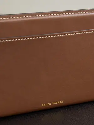Ralph Lauren Brennan Leather Letter Rack