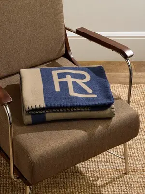 Ralph Lauren Northam Wool Throw - Brown