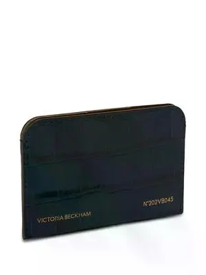 Victoria Beckham Crocodile-embossed Cardholder
