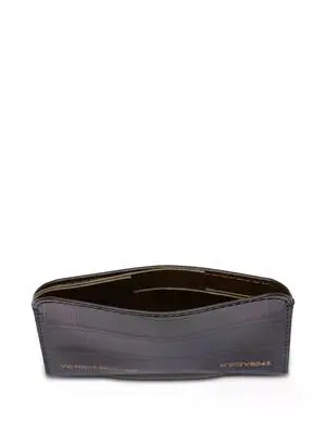 Victoria Beckham Crocodile-embossed Cardholder