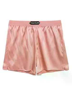 TOM FORD Logo-patch Shorts