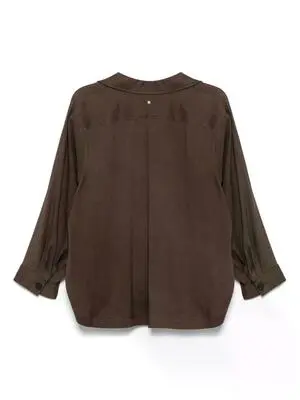 Lorena Antoniazzi Twill Shirt Jacket