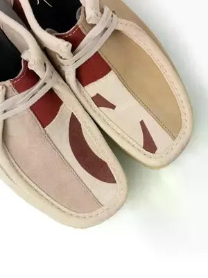 Clarks X Franck Pellegrino Wallabee Loafers - Red