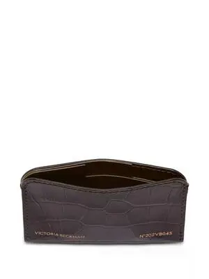 Victoria Beckham Croco-effect Cardholder