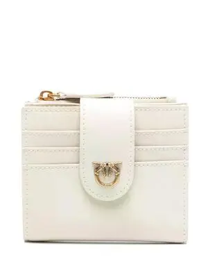 Pinko Leather Wallet - White