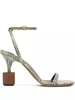 Jacquemus 105mm Bisou Sandals