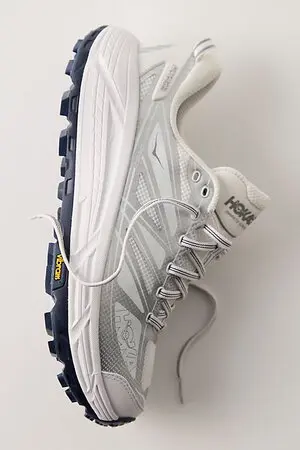 HOKA® Mafate Speed 2 Sneakers - White/silver