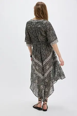 SPELL Little Bird Flutter Maxi Dress
