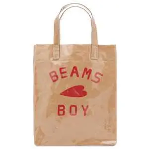 BEAMS Logo Shop Bag