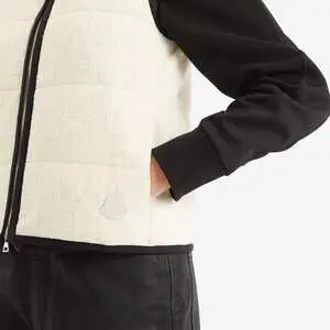 Moncler Quilted Jacquard Vest